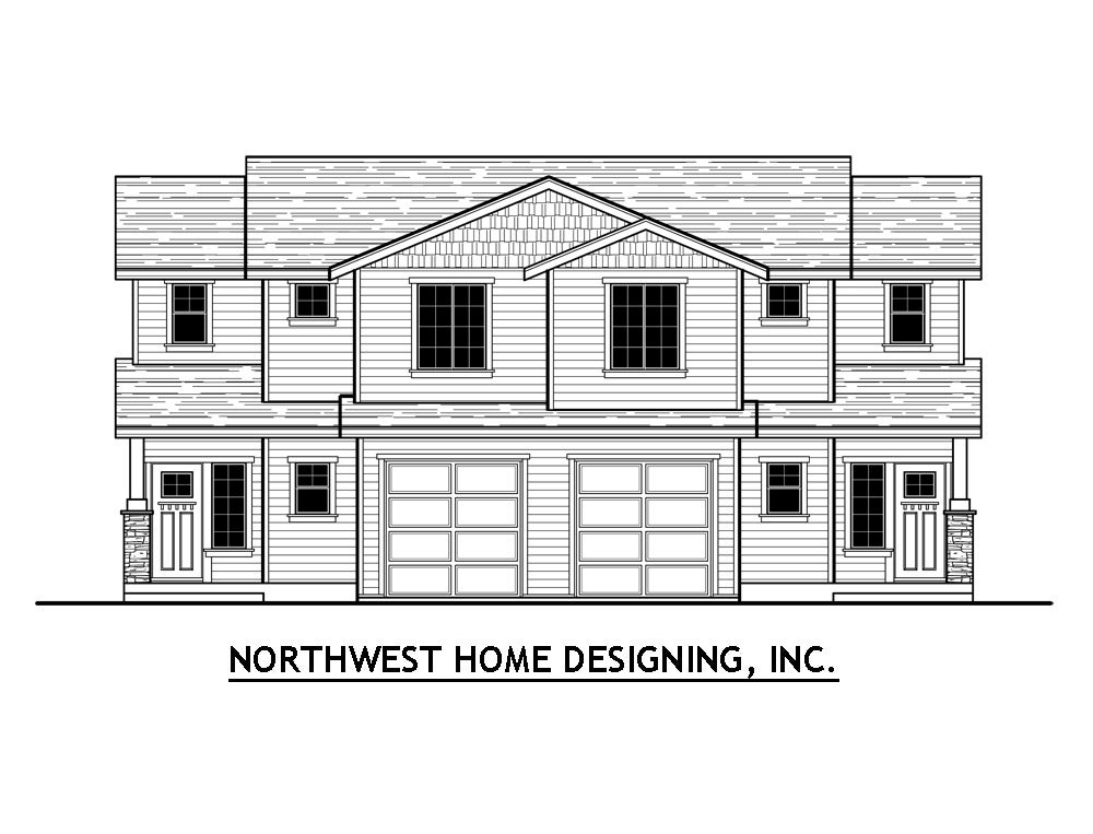 House Plan #3014-B NW | Northwest Home Designing, Inc _ NHD Inc