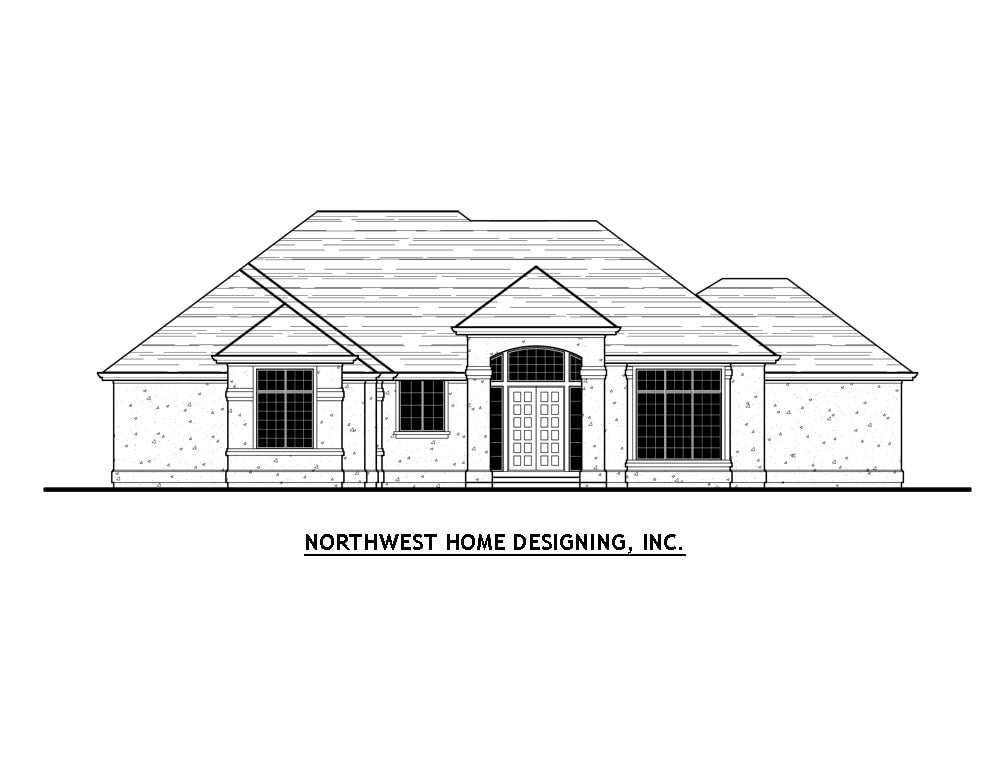 HOUSE PLAN #464-C | Northwest Home Designing, Inc.