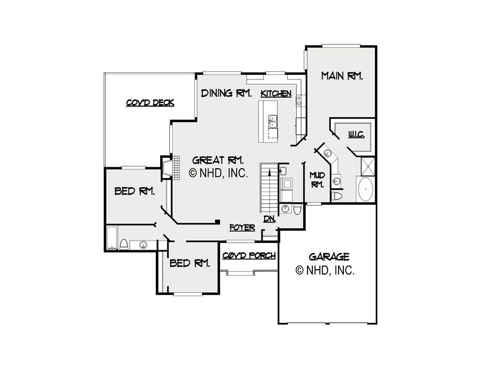 House Plan #104-T_NW