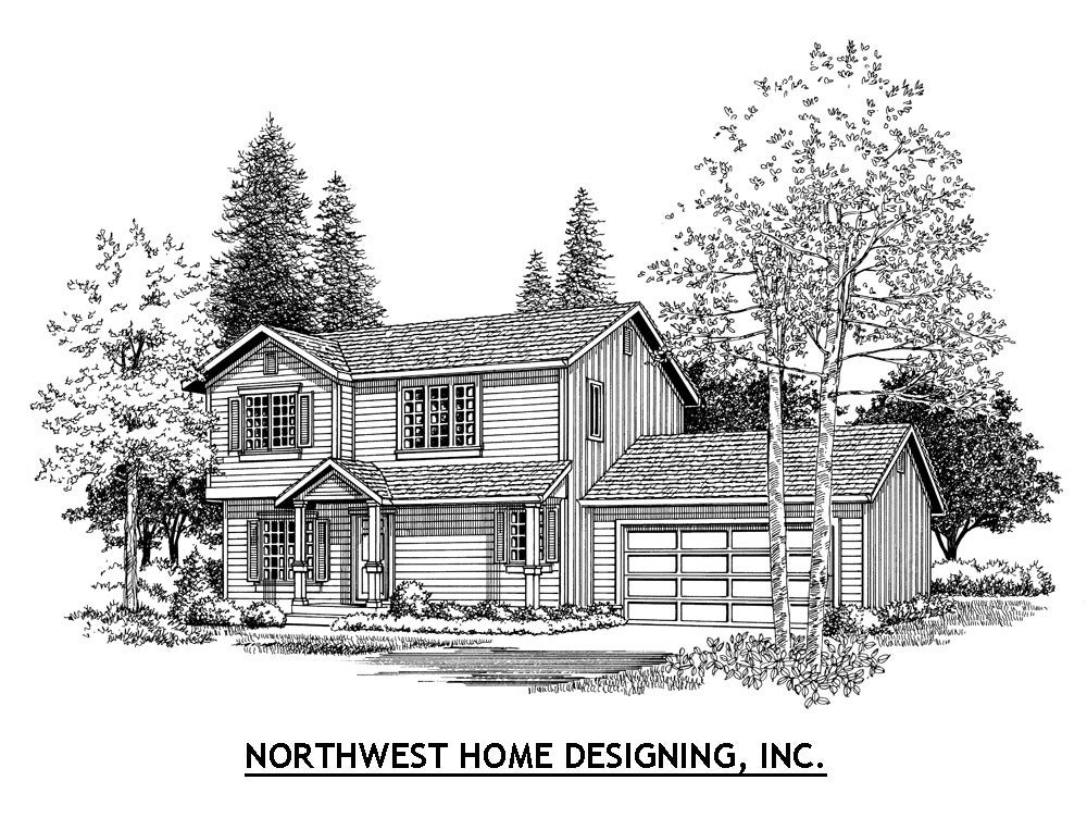 House Plan #442-B_NW | Northwest Home Designing, Inc _ NHD Inc
